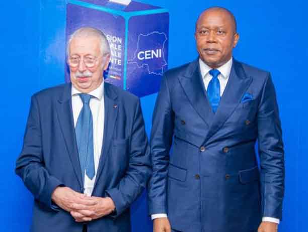 RDC-Elections : le président de la CENI Denis Kadima félicité par André ...