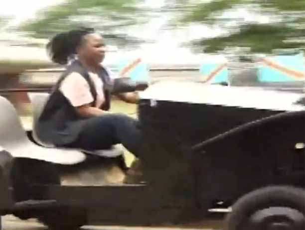 RDC : La jeune congolaise Audrey Mapengo invente un véhicule électrique ...