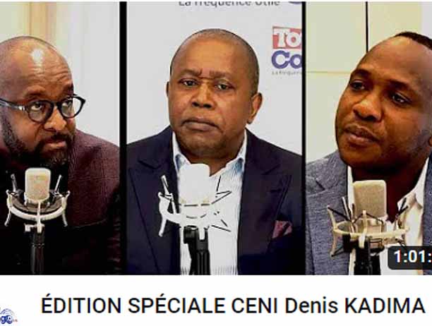 Vidéo-TOP CONGO FM : Interview exclusive du président de la CENI Denis ...
