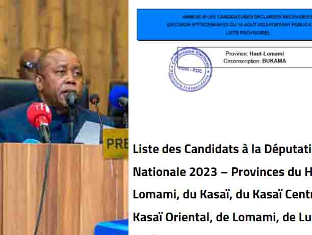 RDC-Elections 2023 : Sur décision de la cour constitutionnelle, voici la liste définitive des ...