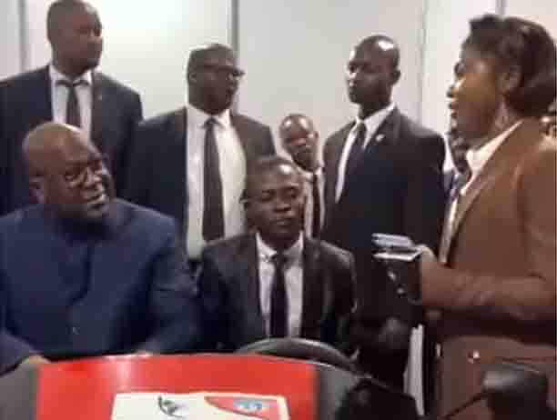 RDC : La jeune congolaise Audrey Mapengo a présenté son invention, la ...