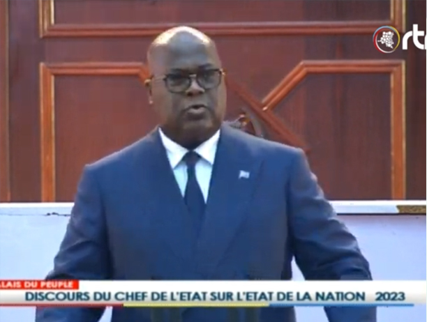 RDC : Discours du Président Félix Tshisekedi sur l'état de la nation de ce mardi 14 novembre ...