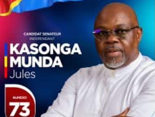 RDC-Elections sénatoriales à Kinshasa : Le candidat KASONGA MUNDA Jules vent debout contre la ...