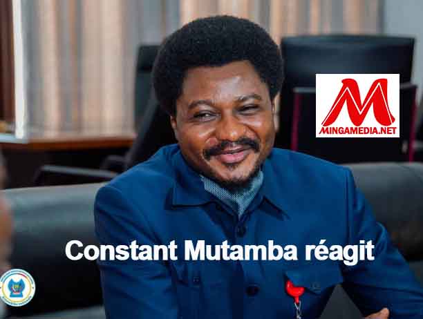 Après l'empoisonnement de son bureau, Constant Mutamba réagit - MINGA MEDIA