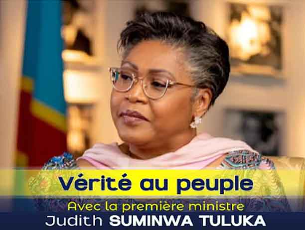 RDC : Après 100 jours à la tête du gouvernement, Judith Suminwa à l'heure du bilan. Grand ...