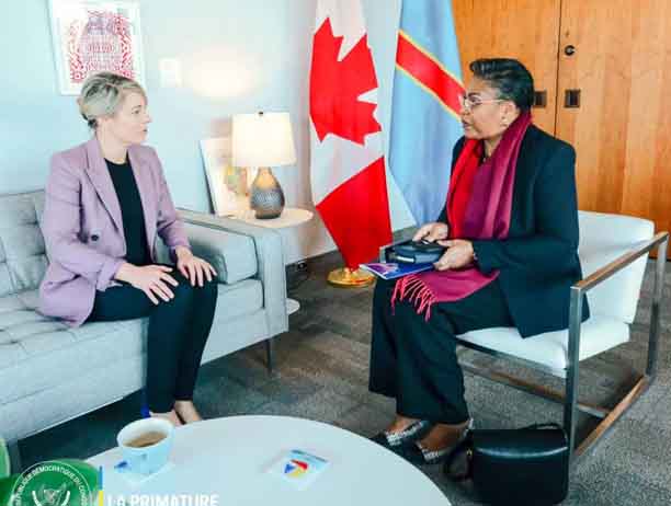 Judith Suminwa : Ce qu'il faut retenir de sa visite au Canada - MINGA MEDIA